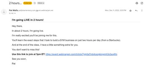 Write Great Webinar Email Sequences Examples Templates