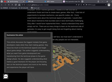 A Chrome Extension Which Summarize Stuff For You Community Openai Developer Community