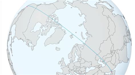 Great Circle Routes How To Find The Shortest Flight Path Flight Routes