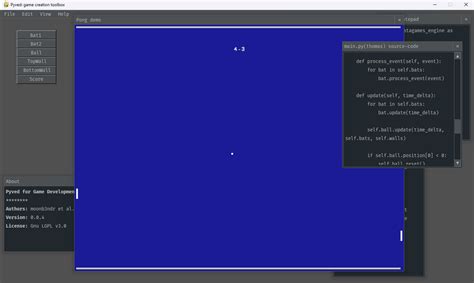 Pyved A 100 Python Visual Editor To Create Indie Games Rgamedevscreens