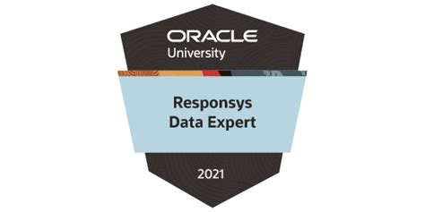 responsys data expert 2021 learn oracle oracle university