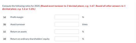 Solved Selected Comparative Statement Data For Blossom