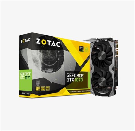 کارت گرافیک Zotac Gtx 1070 Mini در حد نو وی‌جی‌ای شاپ