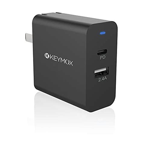 Amazon Keymox Usb C Charger 30w 2 Port Charger With 18w Power Delivery Adapter 493 Deal