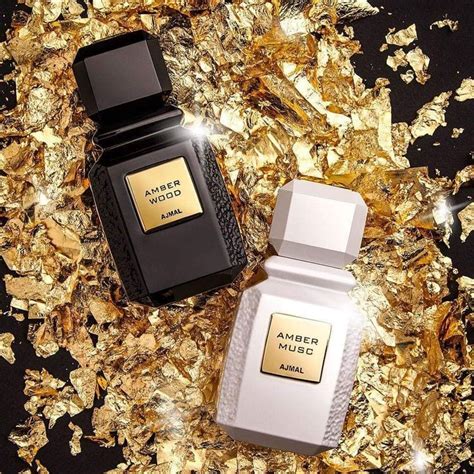 Amber Wood by Ajmal Eau de Parfum Spray 3.4 Oz for Unisex, Amber Musc ...