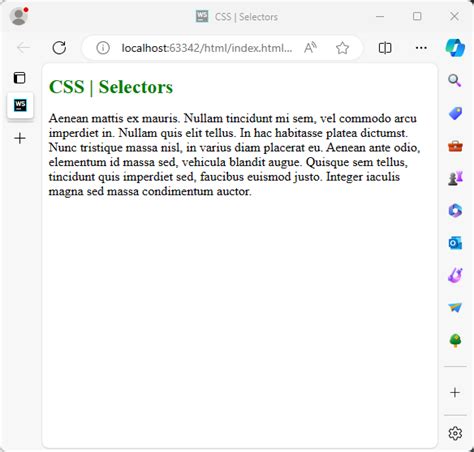 Css Selectors The Basics