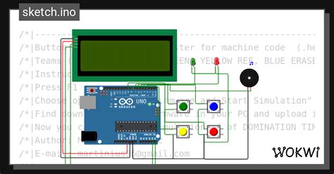 Button Domination Timer Firmware Tester Wokwi Esp32 Stm32 Arduino