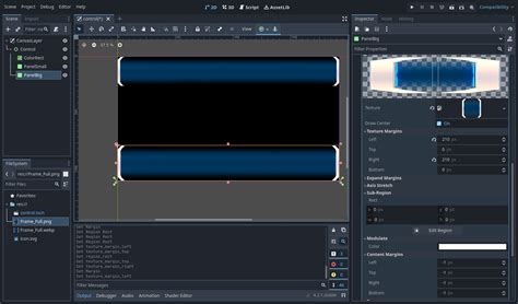 Styleboxtexture Edge Distortions When Using Texture Margins Help