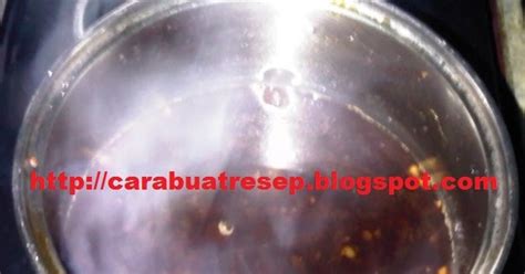 Cara Membuat Cuko Pempek Palembang Resep Masakan Indonesia