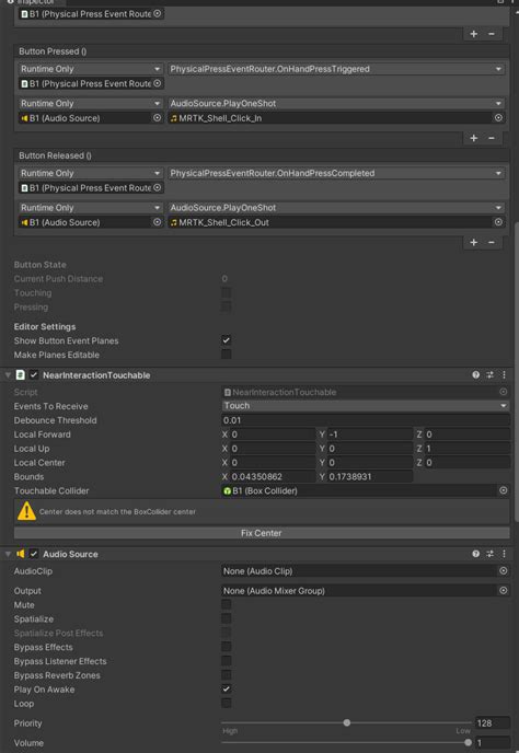 Unity Game Engine Hololens 2 Gaze Cursor Not Executing Buttons