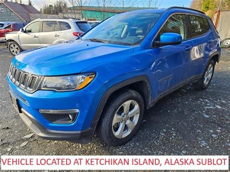 2019 Jeep Compass Latitude For Sale Ak Anchorage Sun Mar 24 2024 Used And Repairable