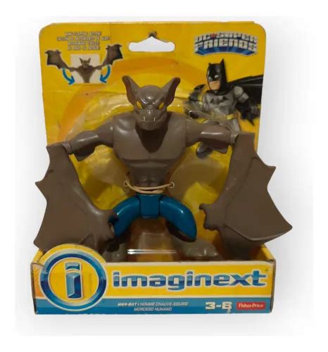 Man Bat Imaginext 2015 Dc Super Friends Meses Sin Interés