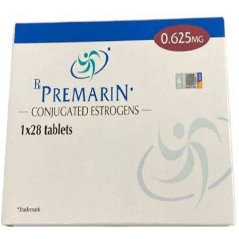 Premarin Conjugated Estrogens 0625 Mg 28 Capsules For Hormone
