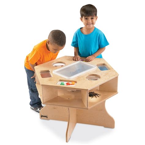 Wooden Science Activity Table Play With A Purpose
