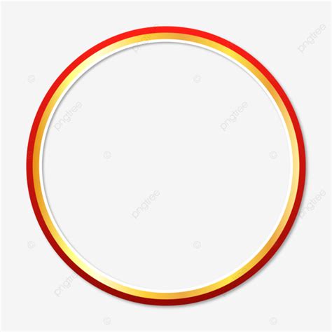 붉은 금색 원형 테두리 링 프레임 벡터 요소 장식 붉은 원 금 원 빨간색 원 테두리 Png 일러스트 및 벡터 에 대한