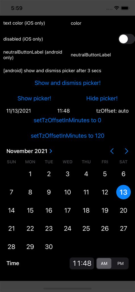 Dark Mode Is Still Not Working Issue React Native Datetimepicker Datetimepicker GitHub