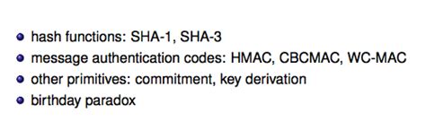 Com 401 Chapter 6 Integrity And Authentication Flashcards Quizlet