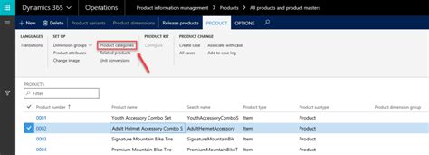 D365 How To Create Product Attributes And Assign To The Product Ax