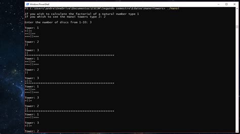 Github Andresrodarthanoitowers Simple Recursive Solution Of Hanoi
