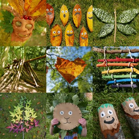 Exploring Trees And Woods Activities And Ideas Tree Collage Spring Activities Leaf Art
