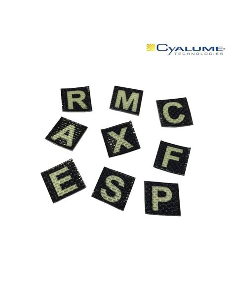 Letter G Velcro Patch Photoluminescent