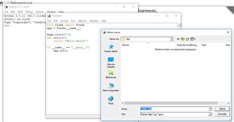 Flask Instalando E Configurando O Flask Web Micro Framework