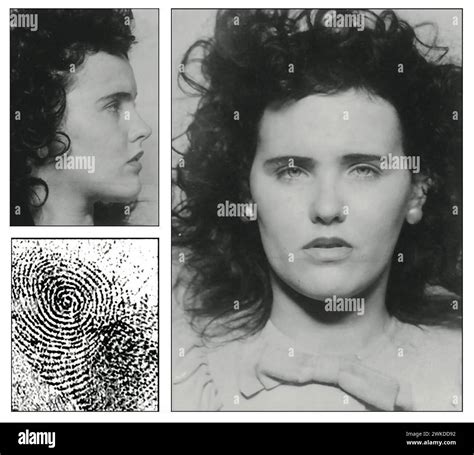 Mugshot Taken Of Elizabeth Short The Black Dahlia In 1943 For