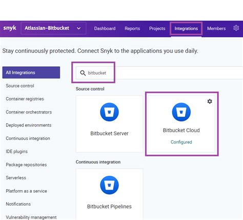 bitbucket snyk integration to enable devsecops atlassian