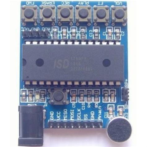 Isd1760 75 Sec Voice Recording Playback Module With On Board Microphone