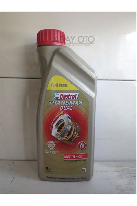 Castrol Transmax Dual Otomatik Vites Şanzıman Yağı 1lt (ÜRETİM TARİHİ ...