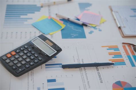 Businessman Working Data Document Graph Chart Report Marketing Research