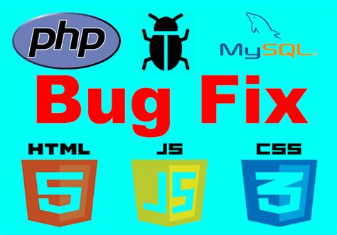 Fix Php Mysql Html Css Javascript Bugs By Cmajumder Fiverr