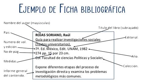 Cómo Hacer Una Ficha Bibliográfica En Word Sxhkmk