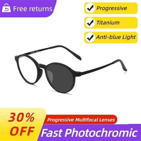 Buy Ultra Light Titanium Transitional Anti Blue Photochromic