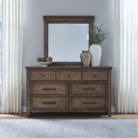 Libby Carolina Park 930 Br Kpbdmcn Transitional 5 Piece King Panel
