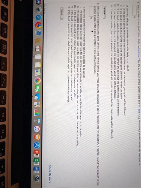 To Earn The YTM Or The YTC Is This Yield Affected By Chegg Com