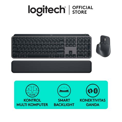 Jual Logitech MX Keys S Combo MX Keys S MX Master 3S Keyboard Dan Mouse Wireless Bluetooth