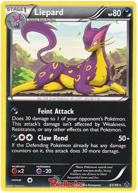 Liepard 65 Emerging Powers Pokémon Karty Liepard 65 Emerging Powers Pokémon Karty