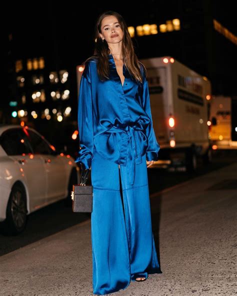 Valeria Lipovetsky On Instagram “last Of My Nyfw Looks Wearing This Dreamy Set From Hellessy