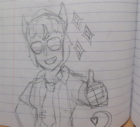 Tried Drawing Justice From Memory Howd I Do R Helltaker