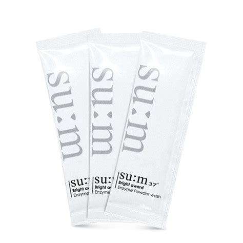 Sum37 White Award Enzyme Powder Wash 15g40ea