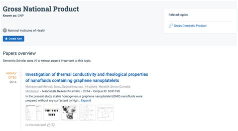 Semantic Scholar Exploring Research Literature With Meanings