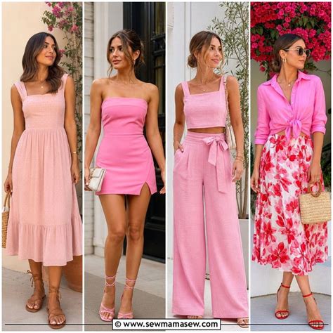 40 Pink Outfit Ideas For Chic And Stylish Looks Sew Mama Sew