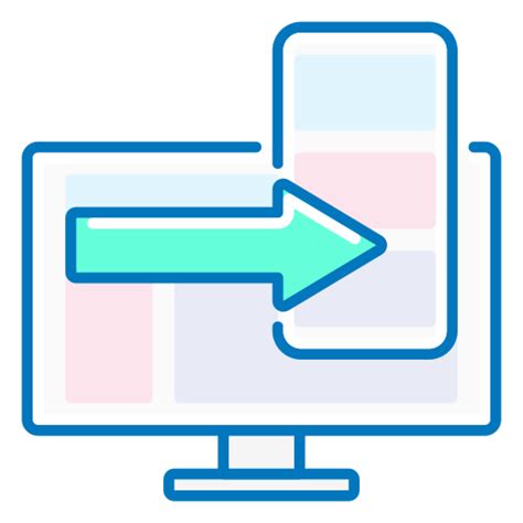Responsive Design Generic Outline Color Icon