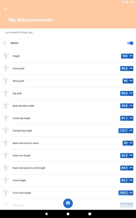 Tailorguide 3d Body Measurement App For Android Download