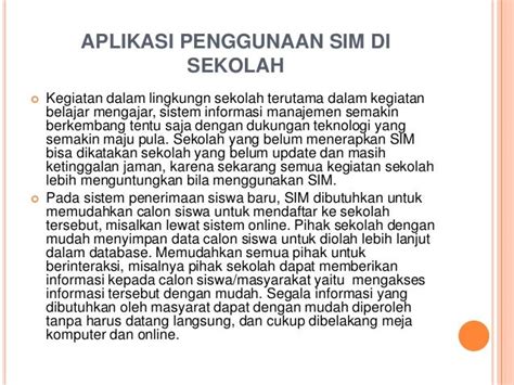 Sistem Informasi Manajemen Sekolah Perempire