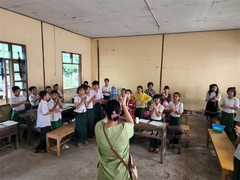 လှိုင်သာယာ အနောက်ပိုင်း မြို့နယ် အမှတ် ၁၁ ရပ်ကွက်ရှိ အခြေခံပညာကျောင်းများတွင် ကျောင်းကျန်းမာရေး