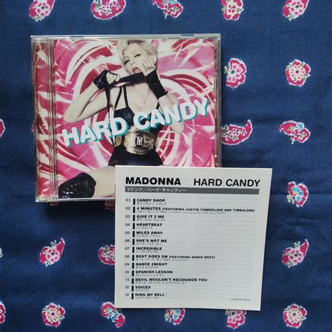 Madonna Hard Candy Japan Album On Carousell