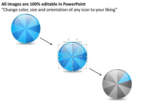 Pie Chart Process 10 Stages 4 Template Presentation Sample Of PPT Presentation