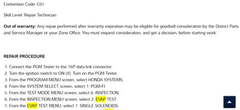 Code P1457 There Is A Code P1457 Comes And Tells Leak Near Vapor